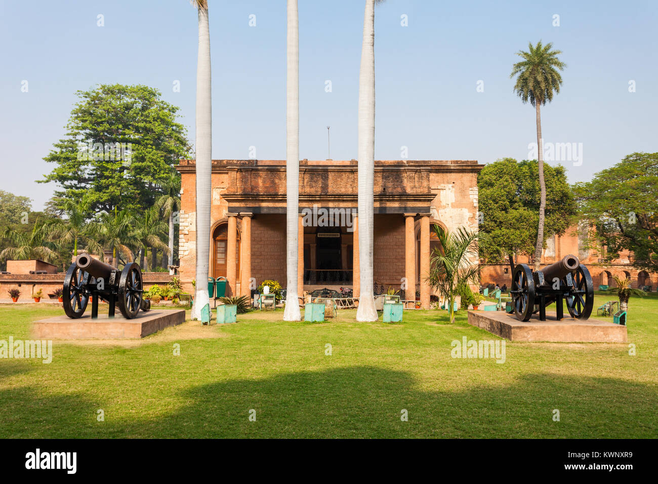 Museum at the British Residency complex in Lucknow, India Stock Photo ...