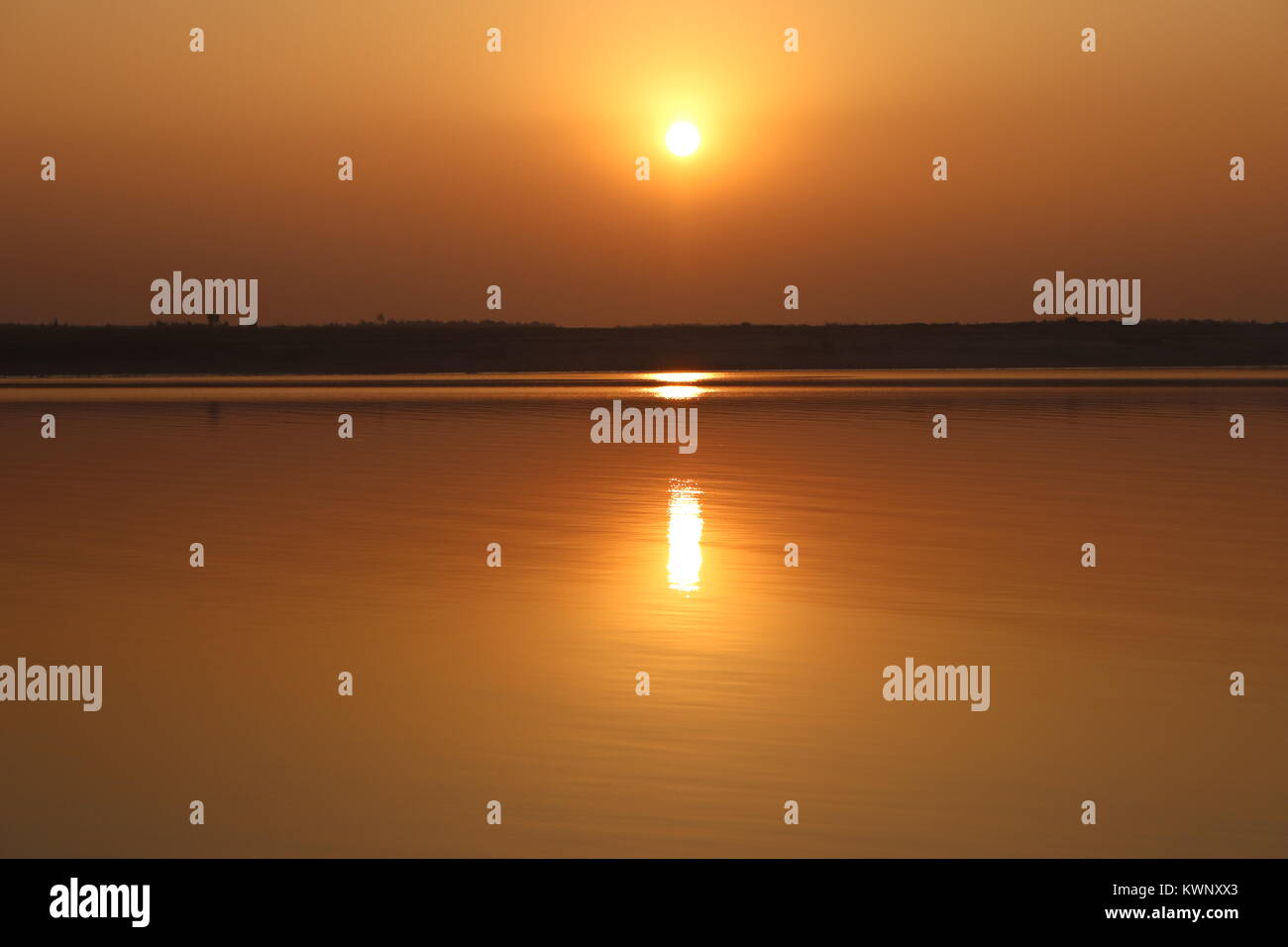 cloudy sky with good sunset Stock Photo - Alamy