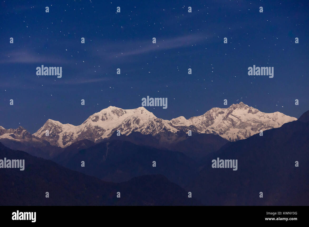 India aerial view night hi-res stock photography and images - Alamy