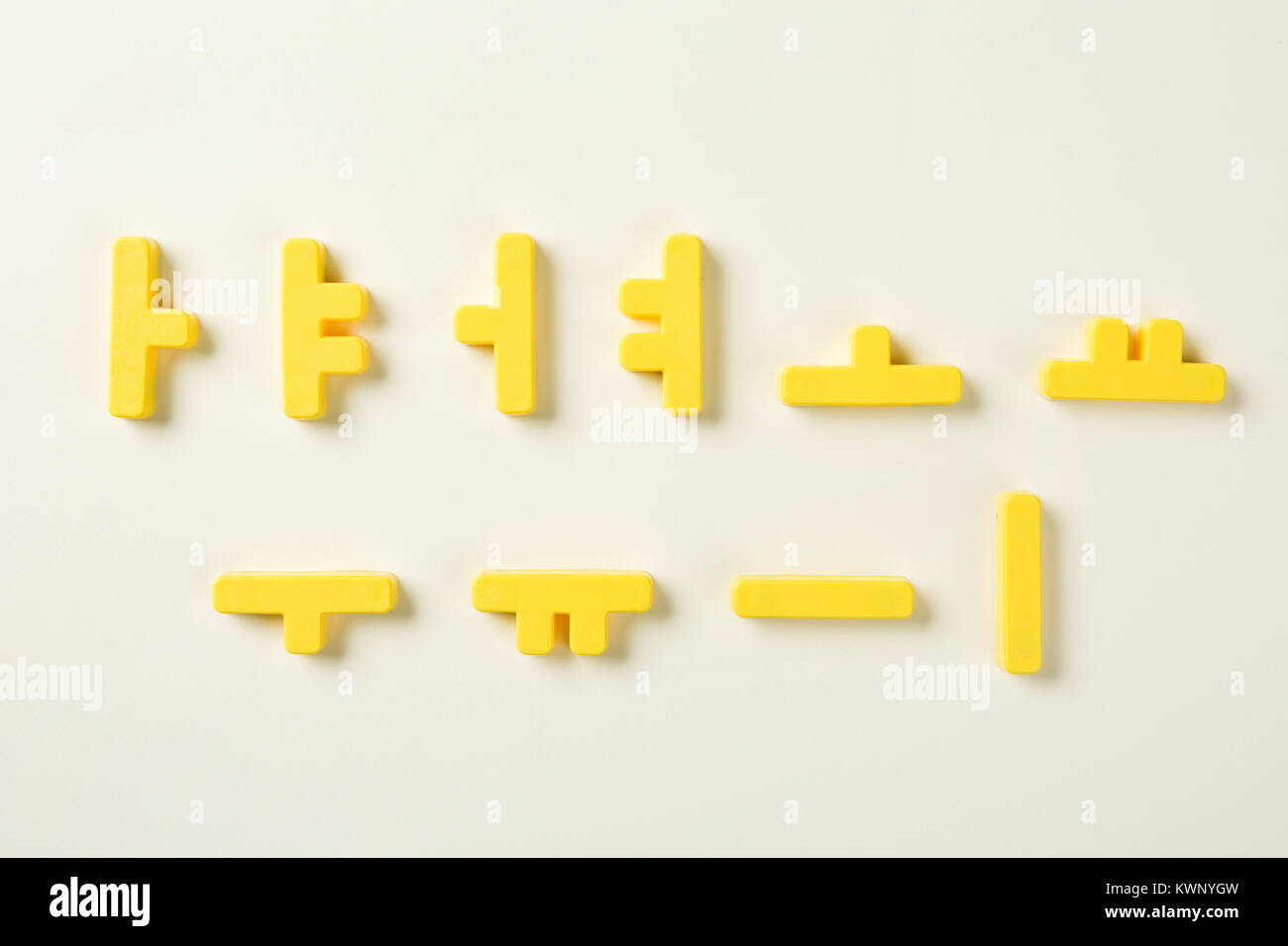 RF photo - Education object. study for chidrens. numbers, words of ...
