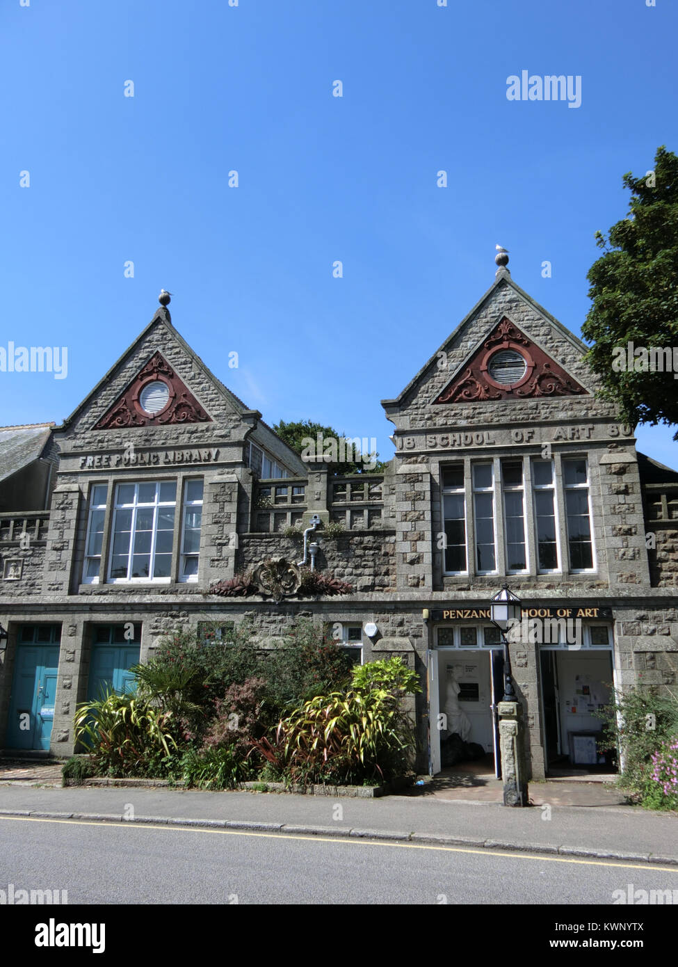 Penzance School of Art, Morrab Road, Penzance, Cornwall, England, UK ...