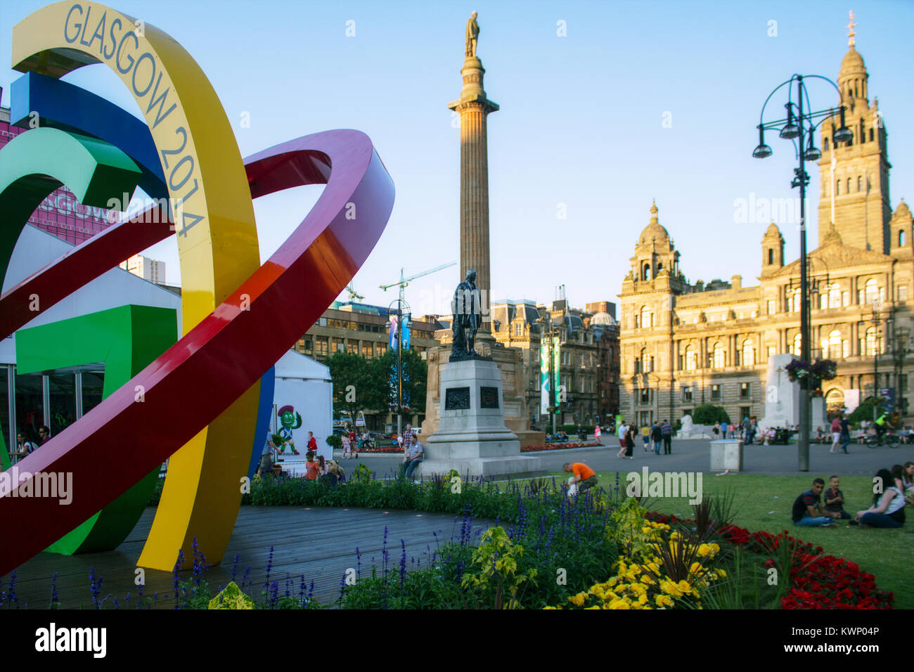 Glasgow city centre hi-res stock photography and images - Alamy