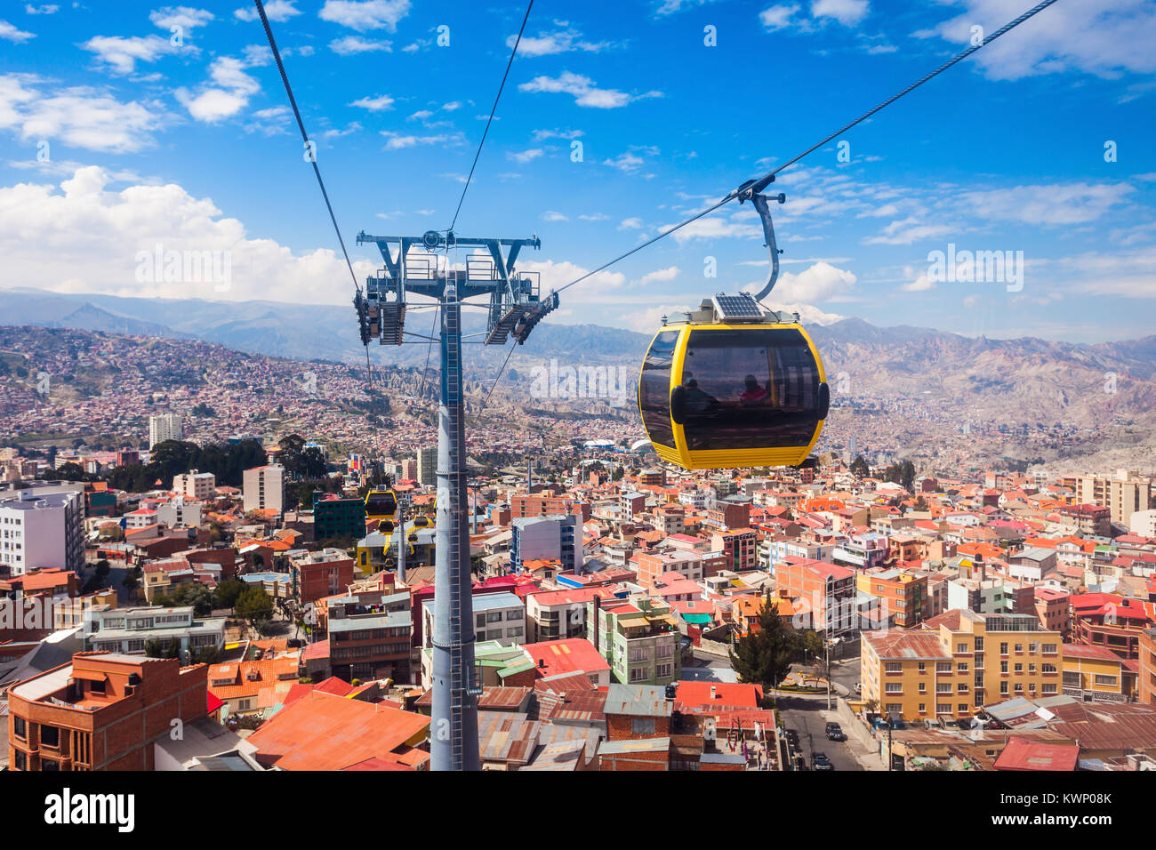 Mi Teleferico is an aerial cable car urban transit system in the city ...