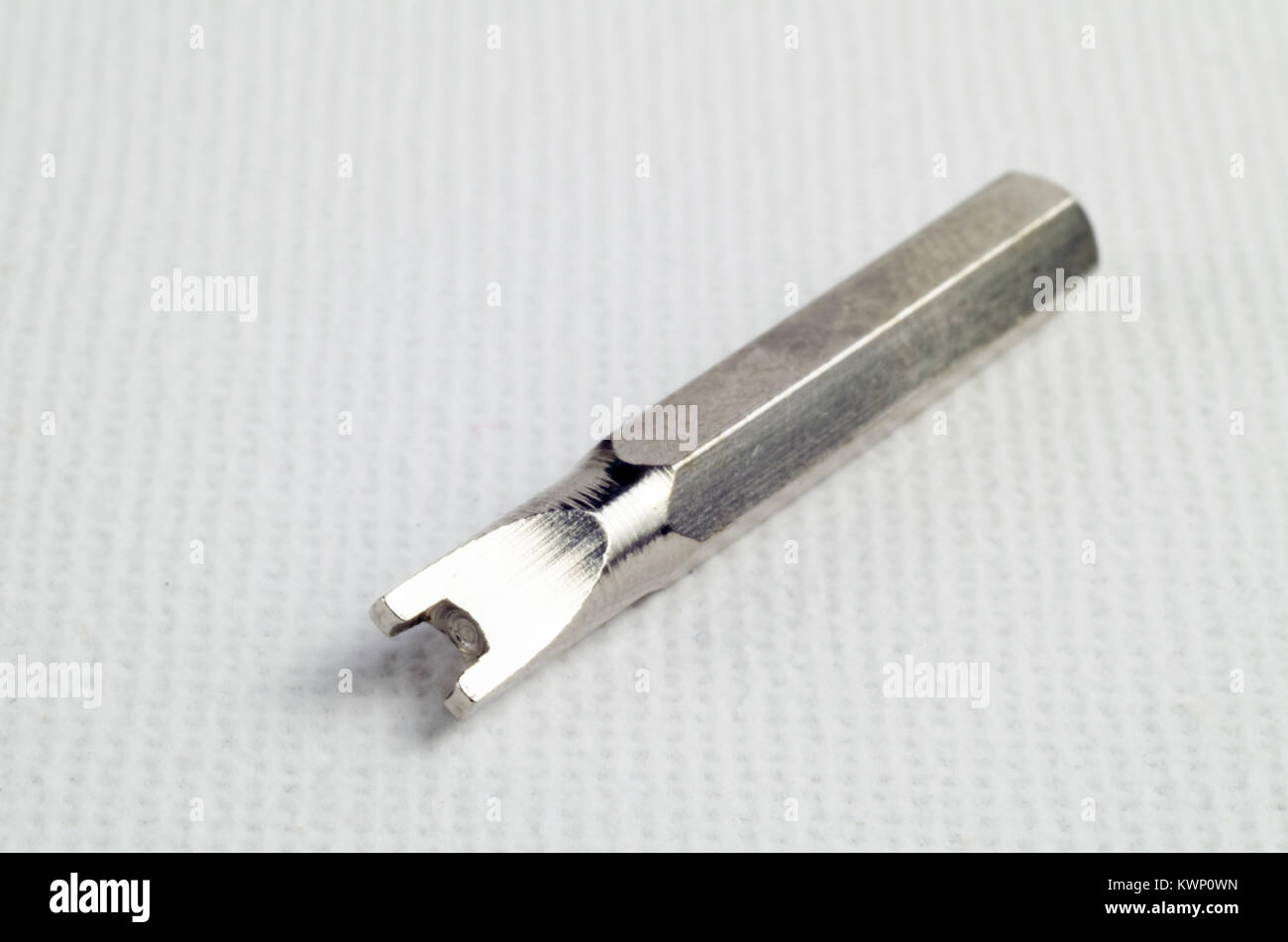 Notched screwdriver bit hi-res stock photography and images - Alamy