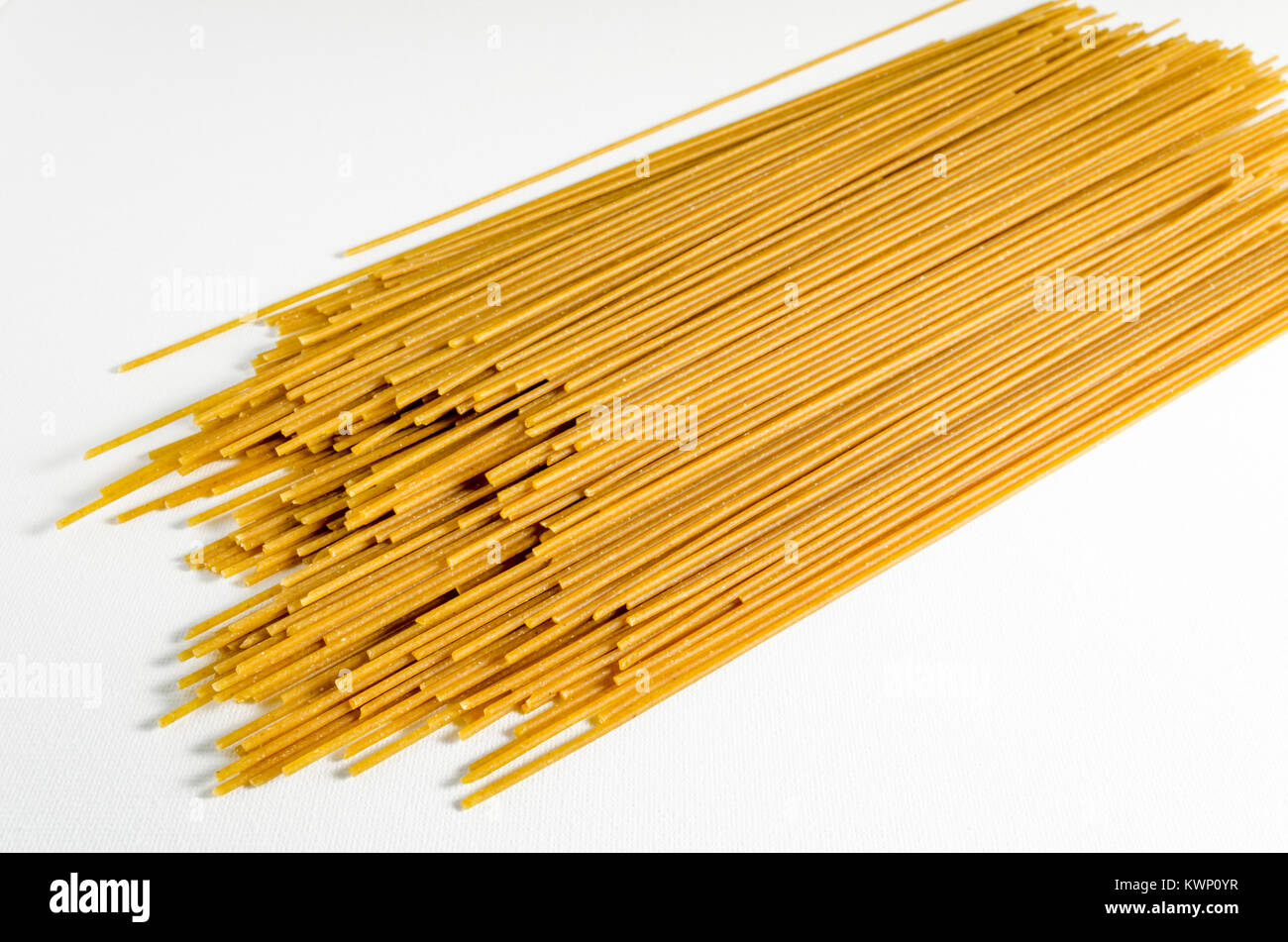 A Studio Photograph of Spaghetti Ready to Cook Stock Photo - Alamy