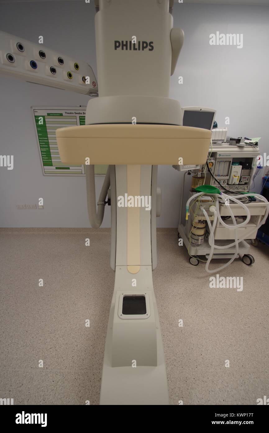 Modern British Hospital Operating Theatre Stock Photo - Alamy