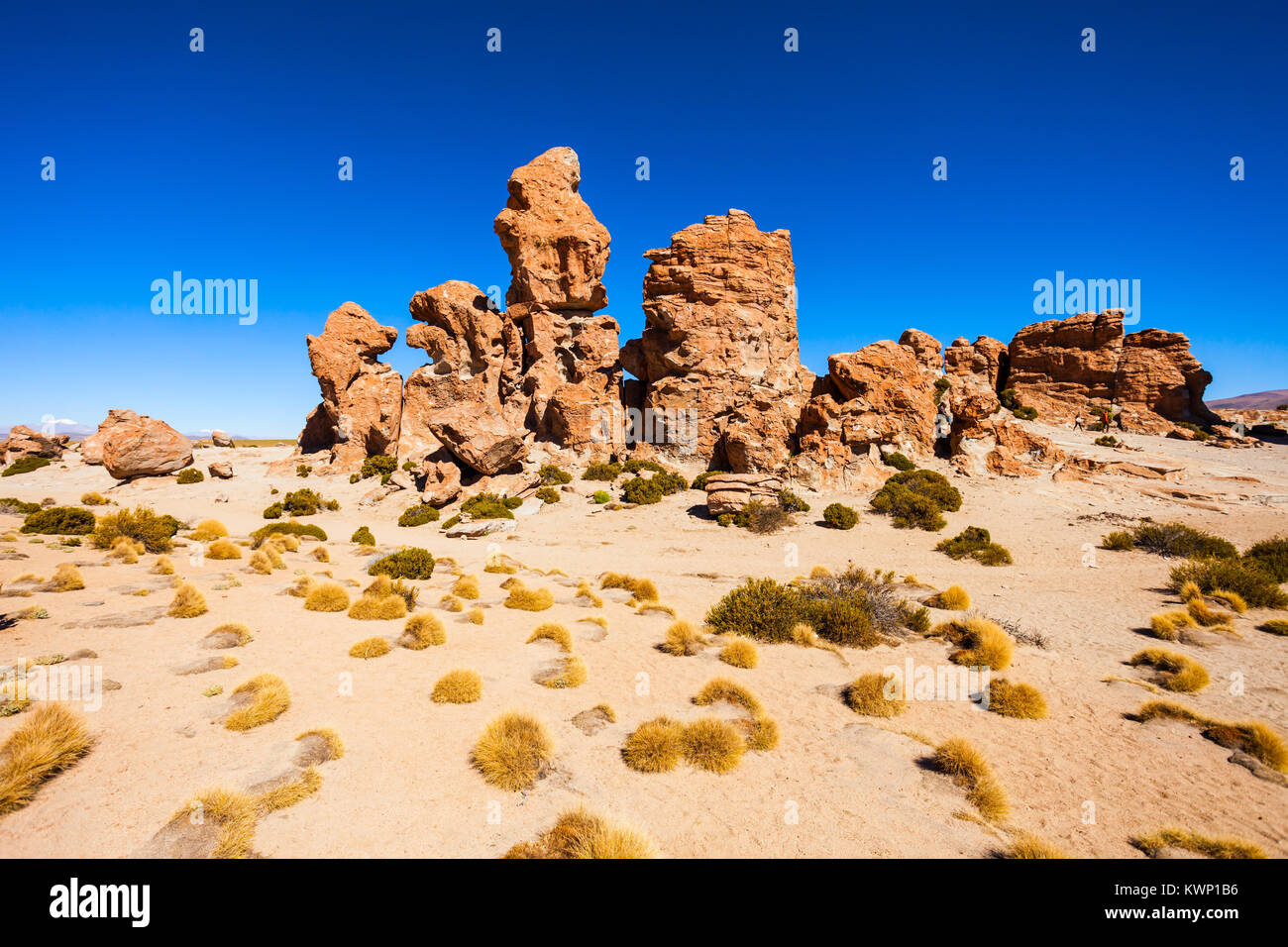 Rocks Valley in the Altiplano of Bolivia Stock Photo - Alamy