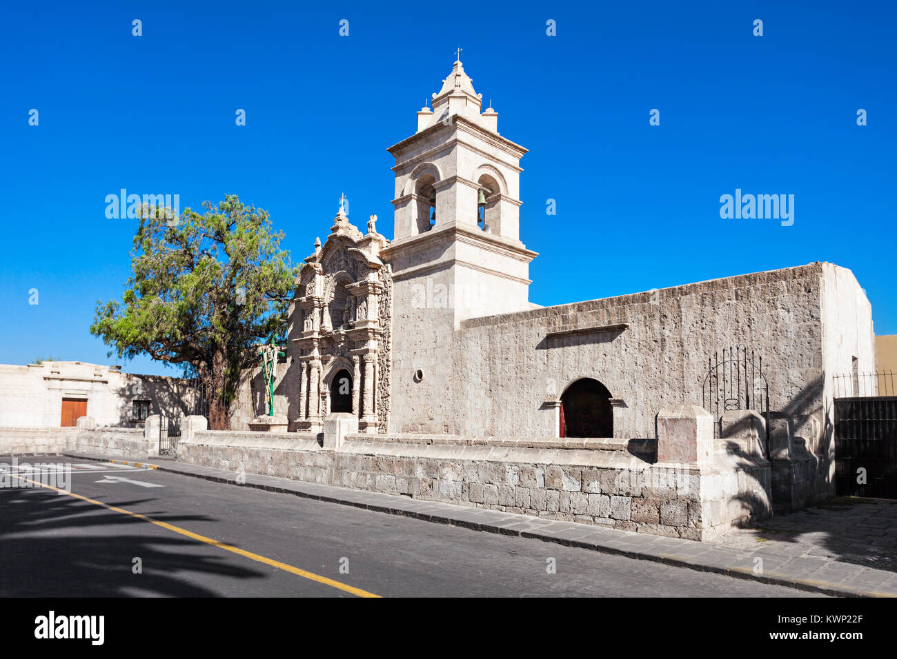 Yanahuara Church (Iglesia San Juan Bautista de Yanahuara) in Arequipa ...