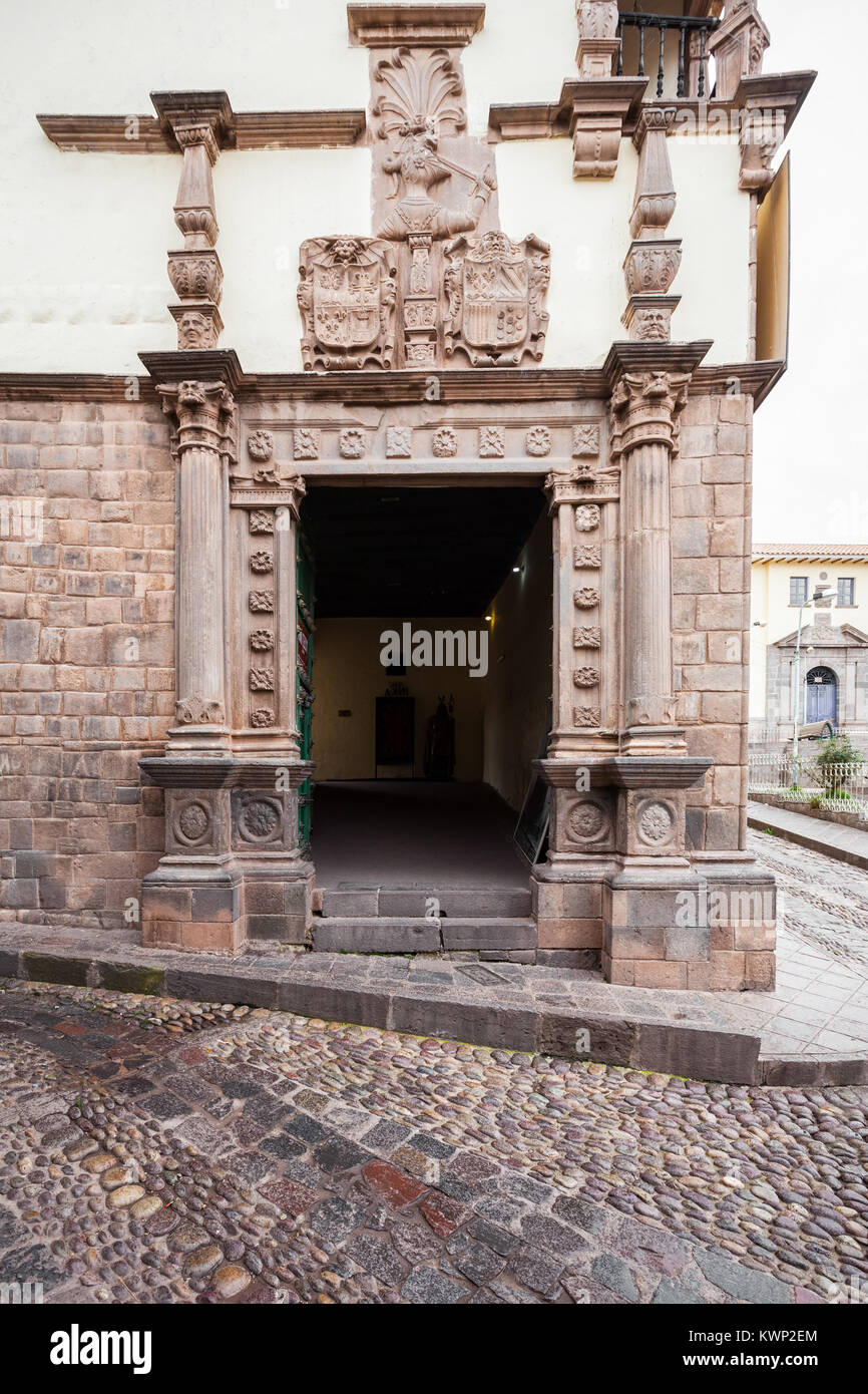Inca Museum is a archaeological museum in cusco, Peru Stock Photo - Alamy