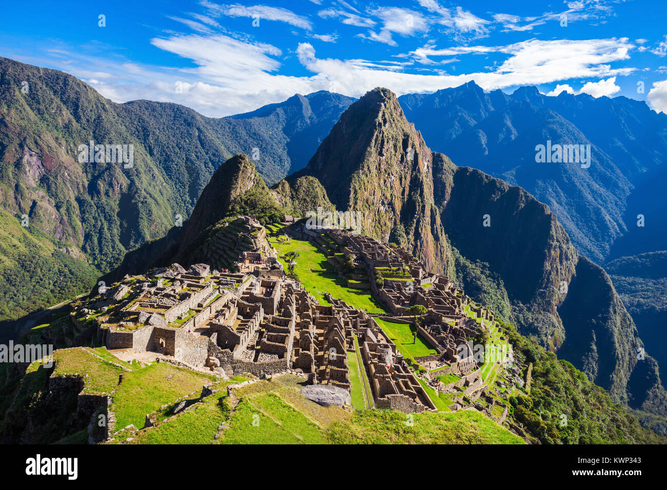 Machu Picchu, a UNESCO World Heritage Site in 1983. One of the New ...