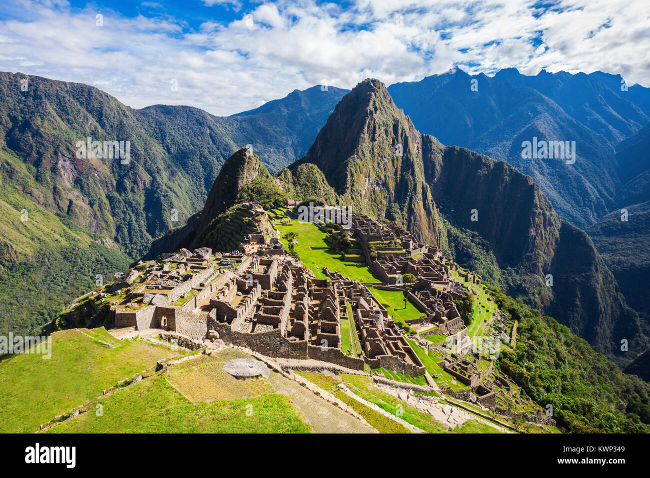 Machu Picchu, a UNESCO World Heritage Site in 1983. One of the New ...