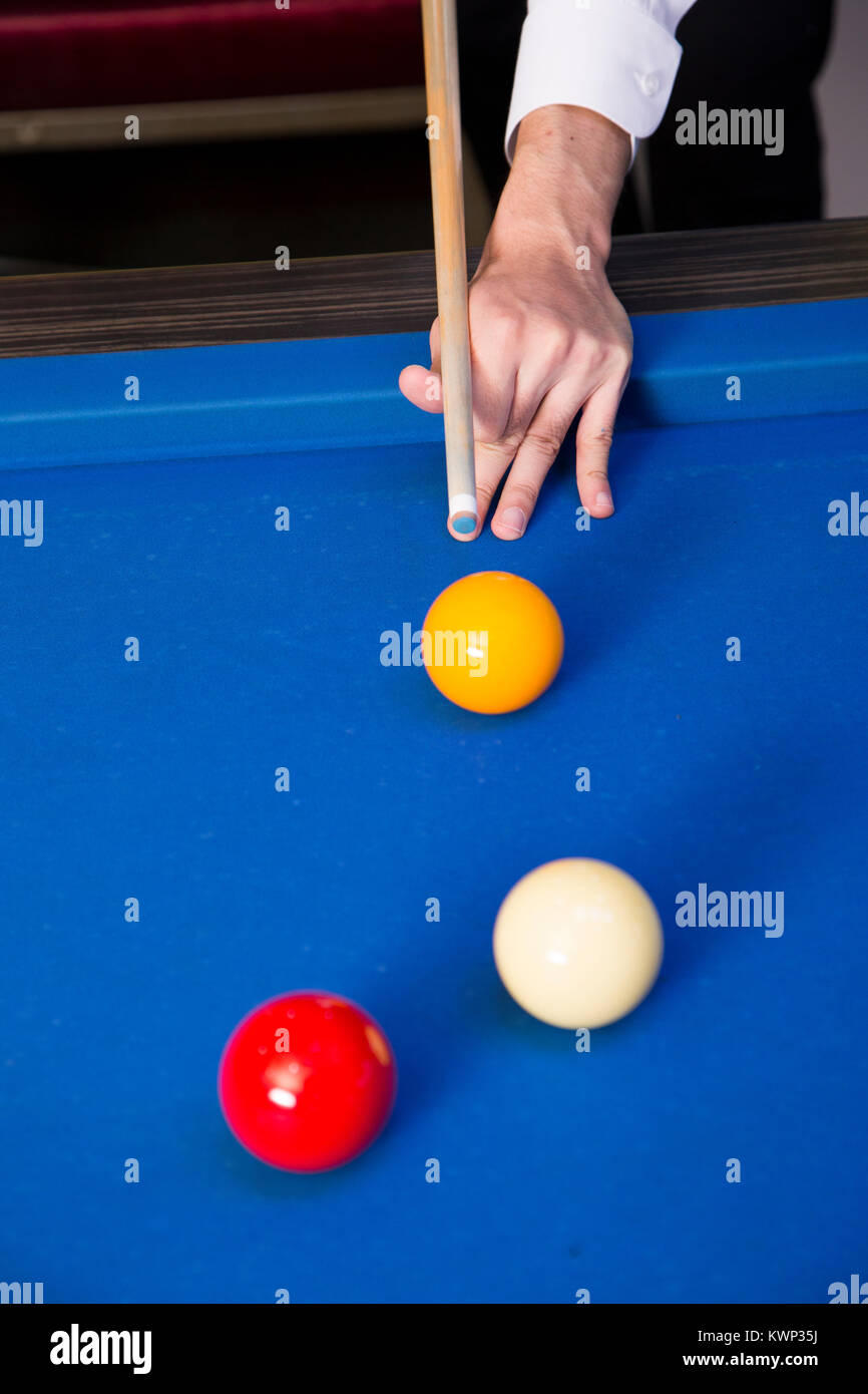 RF photo - object of billiards, cue, billiards balls 094 Stock Photo ...