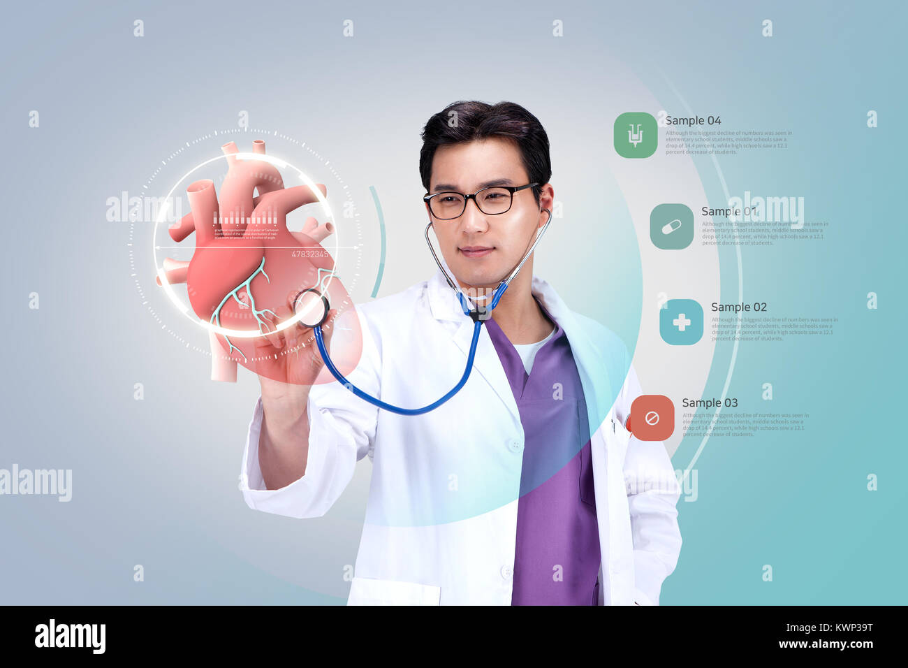medical graphic design 006 Stock Photo - Alamy