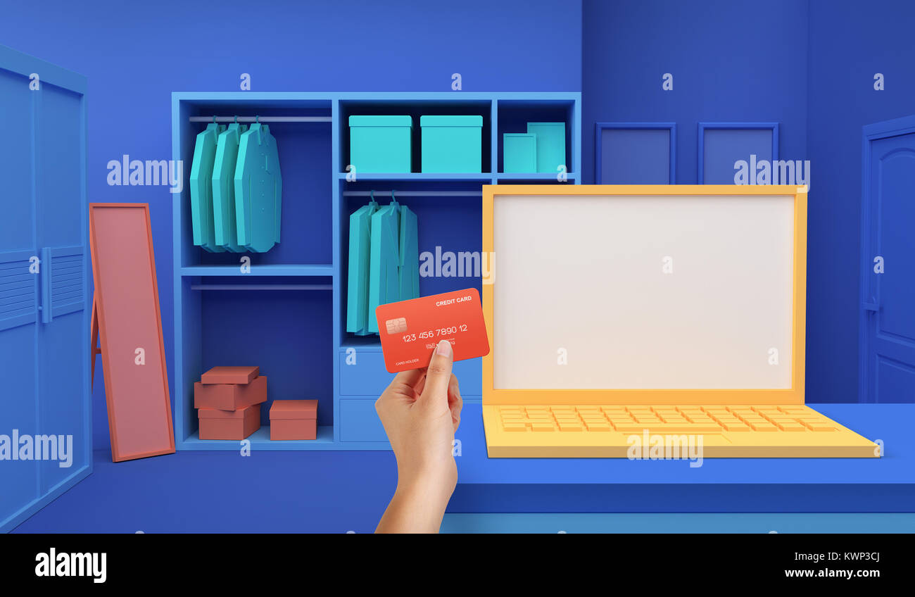 Graphic design, colorful e-commerce life, shopping object 007 Stock ...