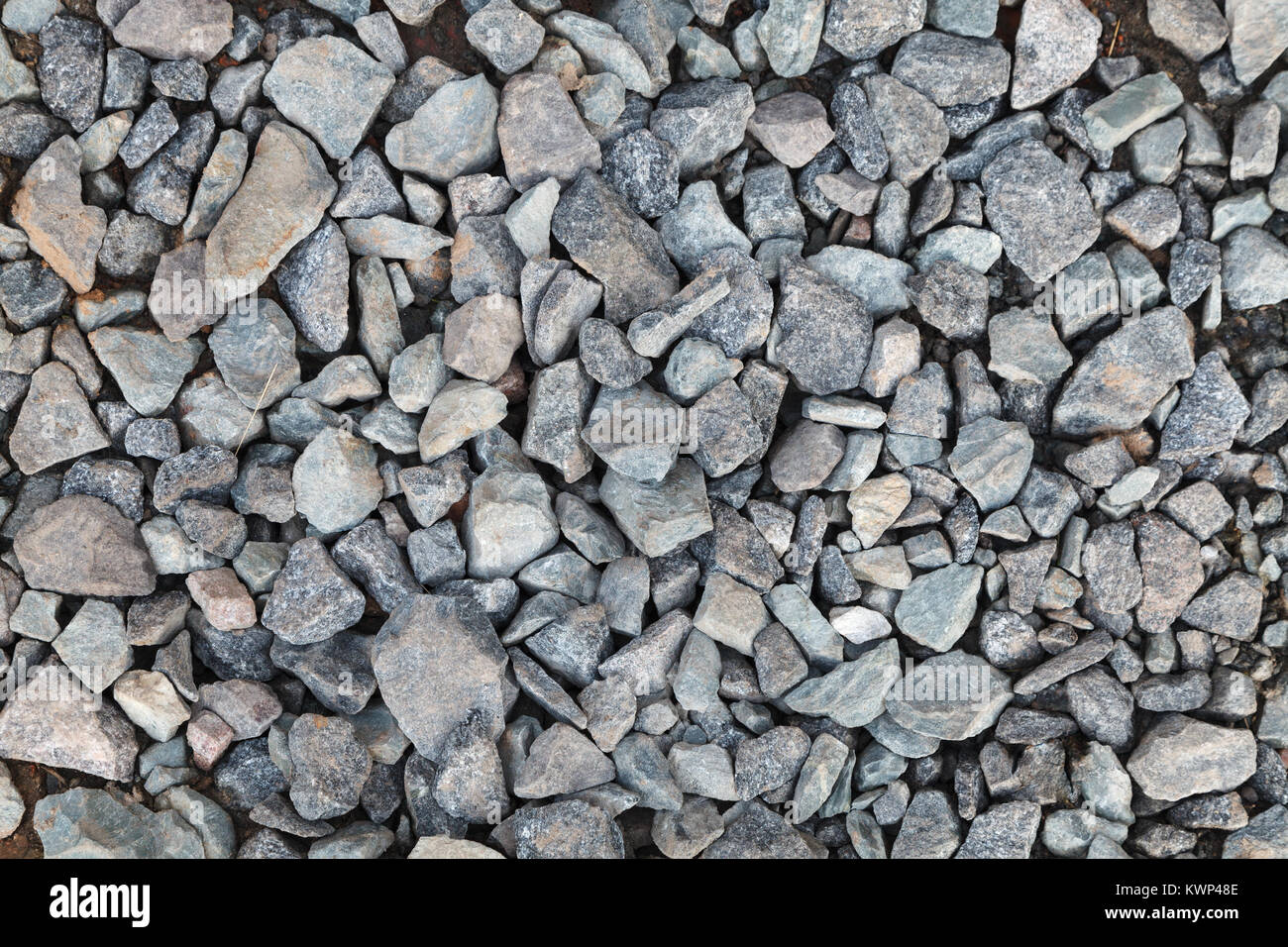 Gravel texture background. Gravel road. Gray color Stock Photo - Alamy