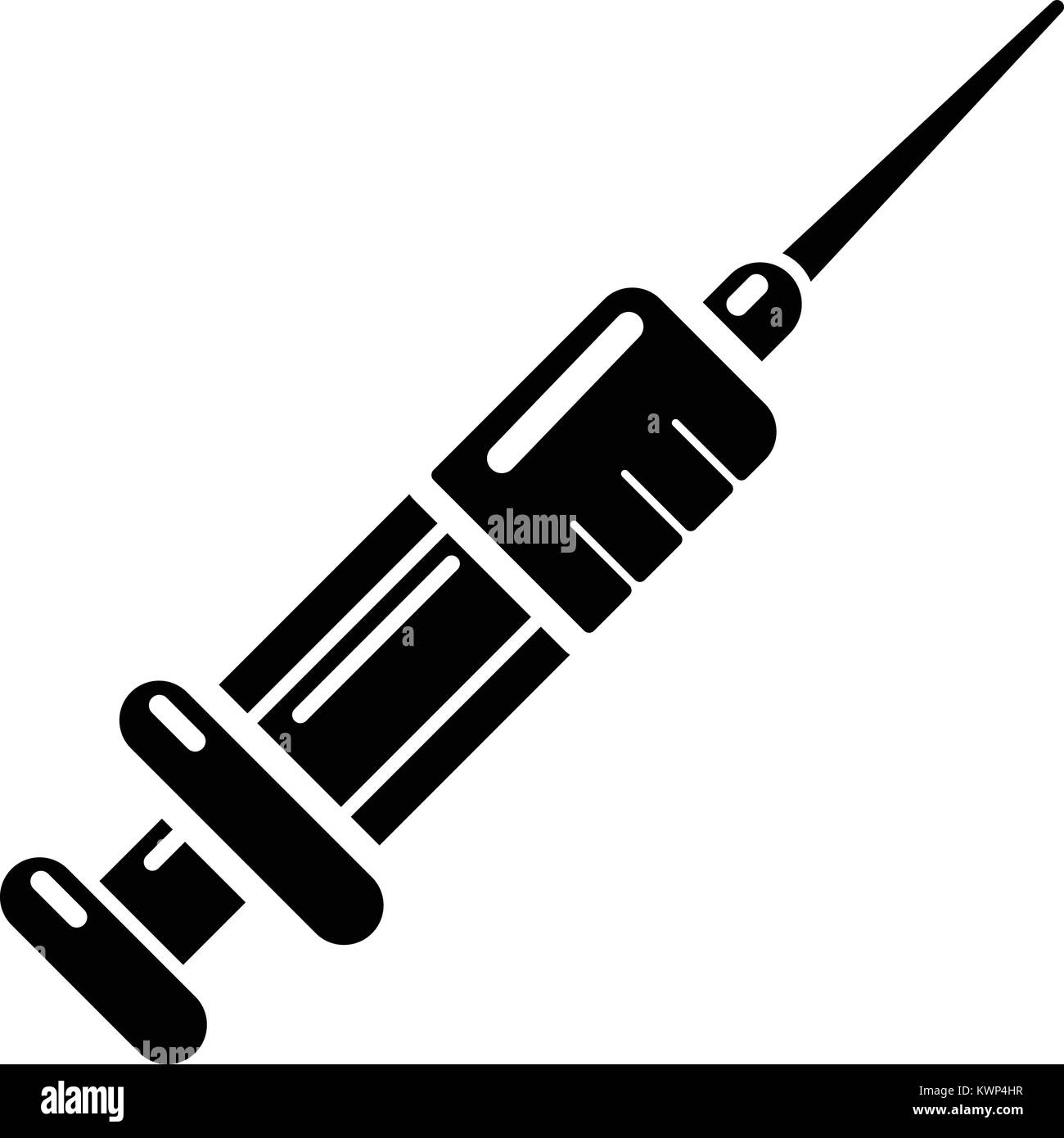 Syringe icon, simple black style Stock Vector Image & Art - Alamy