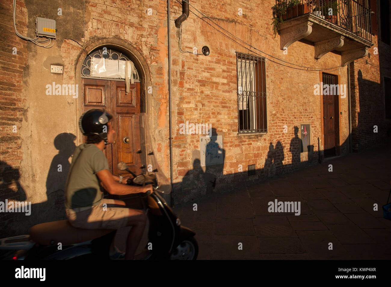 Siena scooters hi-res stock photography and images - Alamy