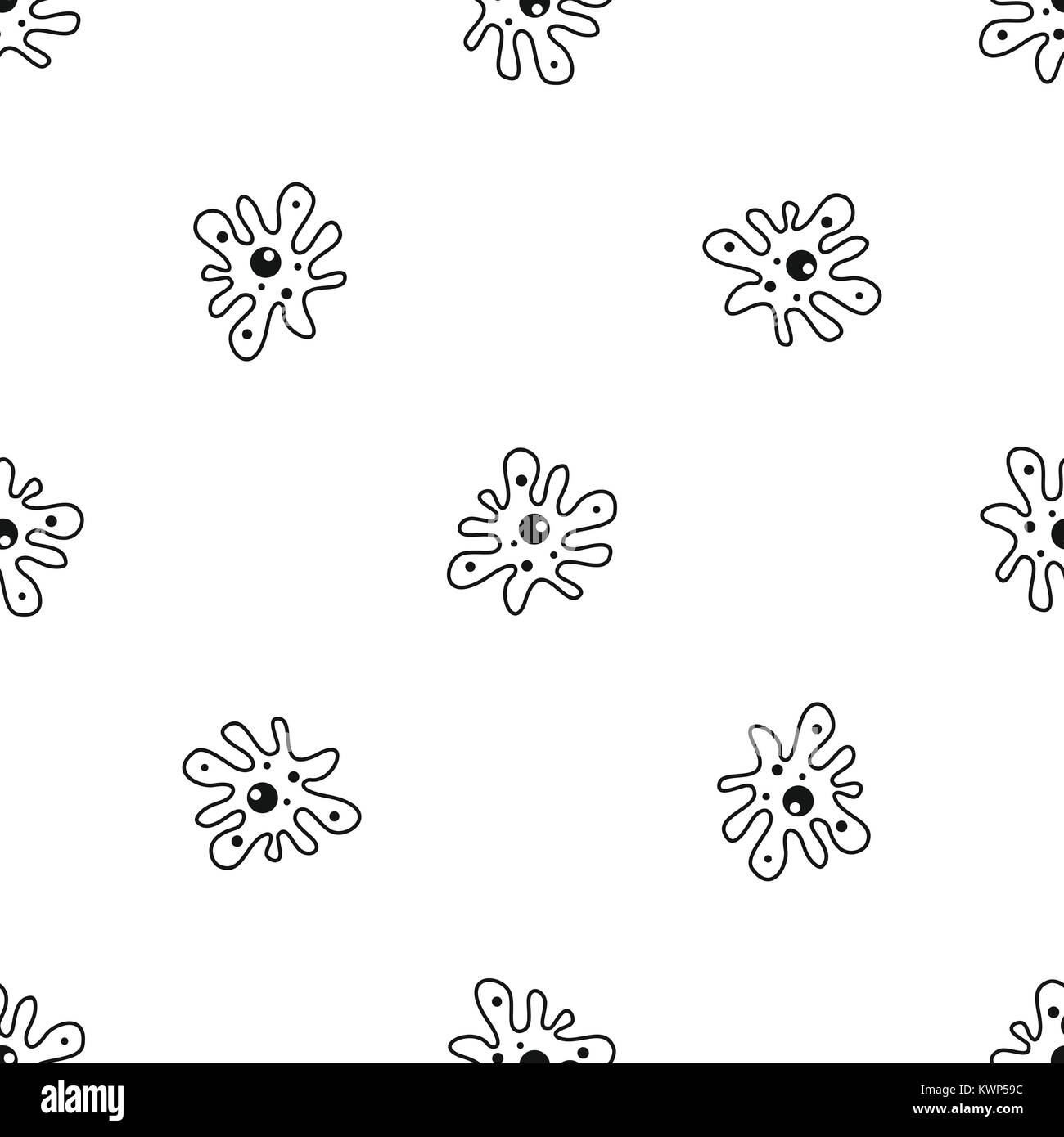 Amoeba pattern seamless black Stock Vector Image & Art - Alamy
