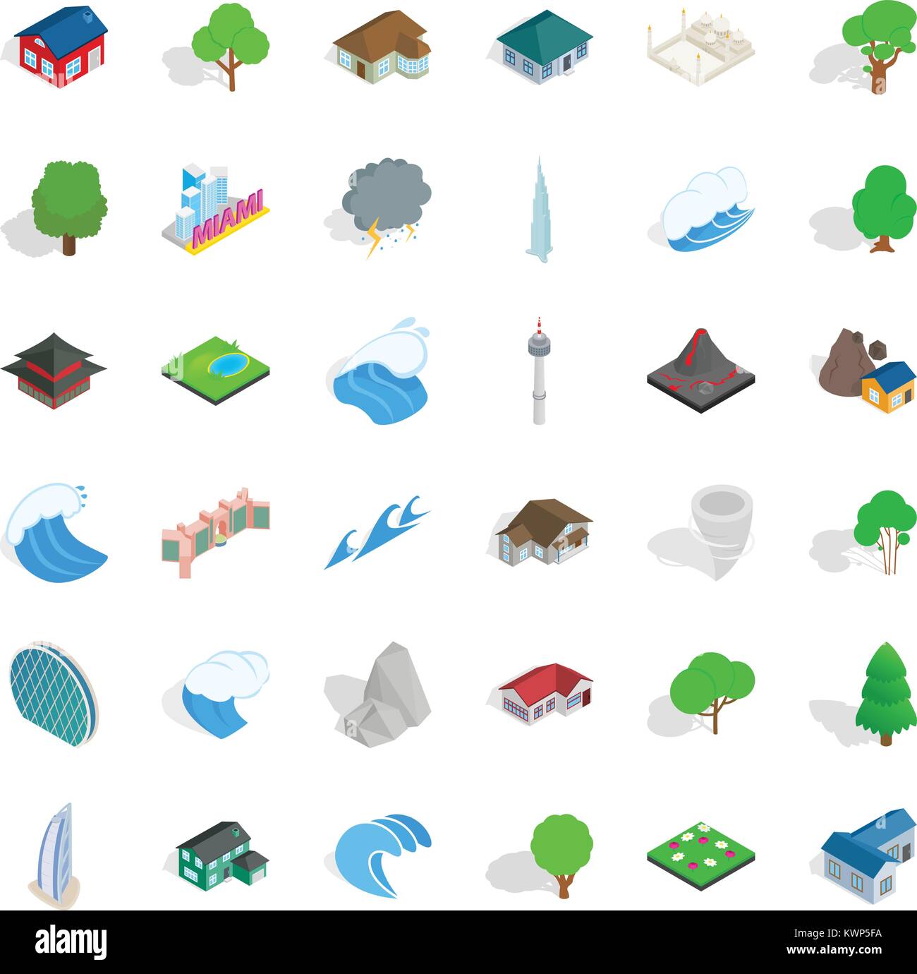 Flood miami Stock Vector Images - Alamy