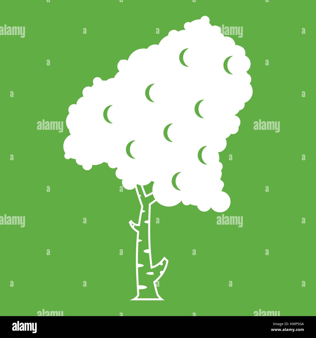 Birch leafy Stock Vector Images - Alamy