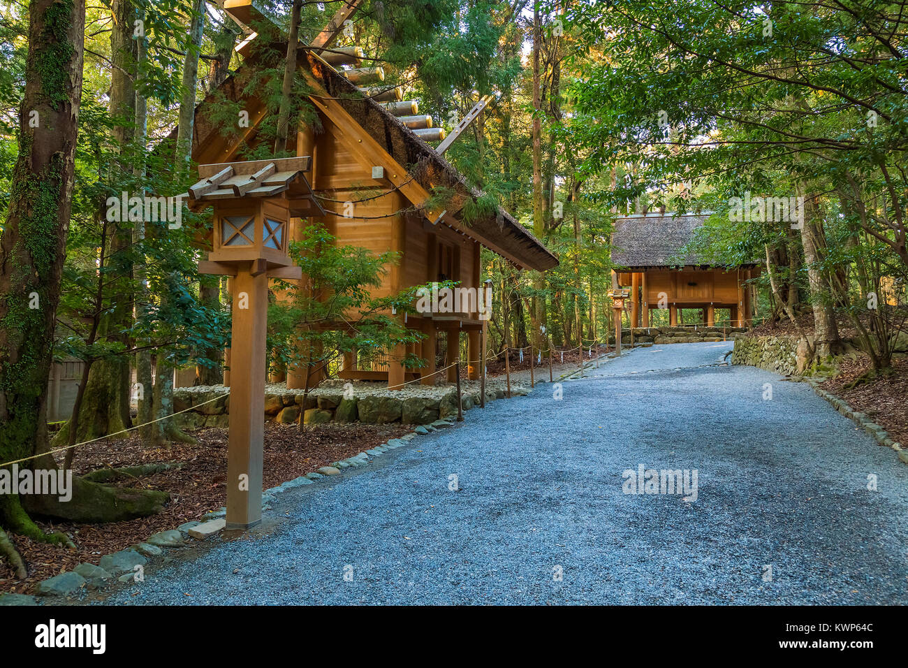 Ise Jingu Naiku(Ise Grand shrine - inner shrine) in Ise City, Mie ...