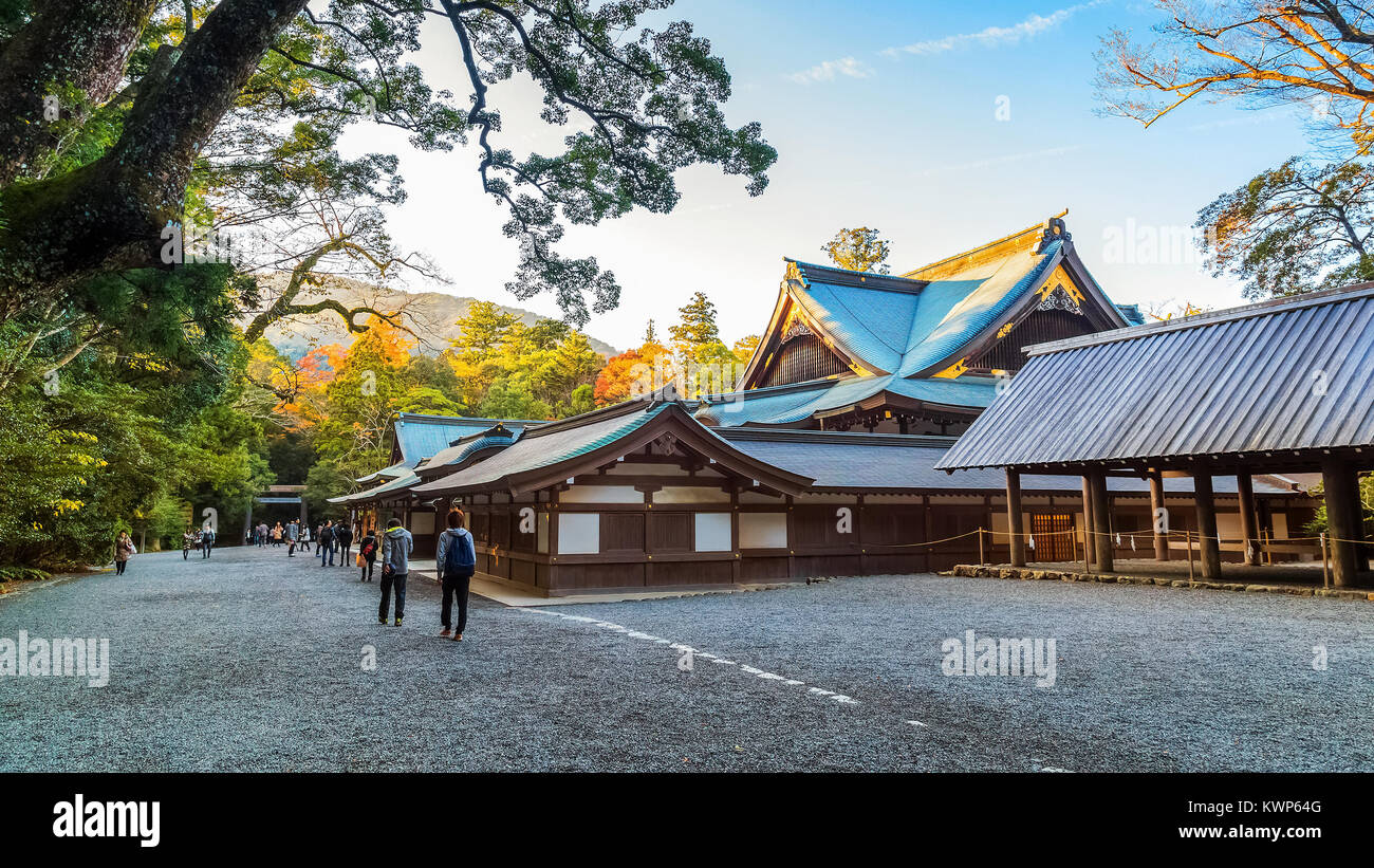 Ise Jingu Naiku(Ise Grand shrine - inner shrine) in Ise City, Mie ...