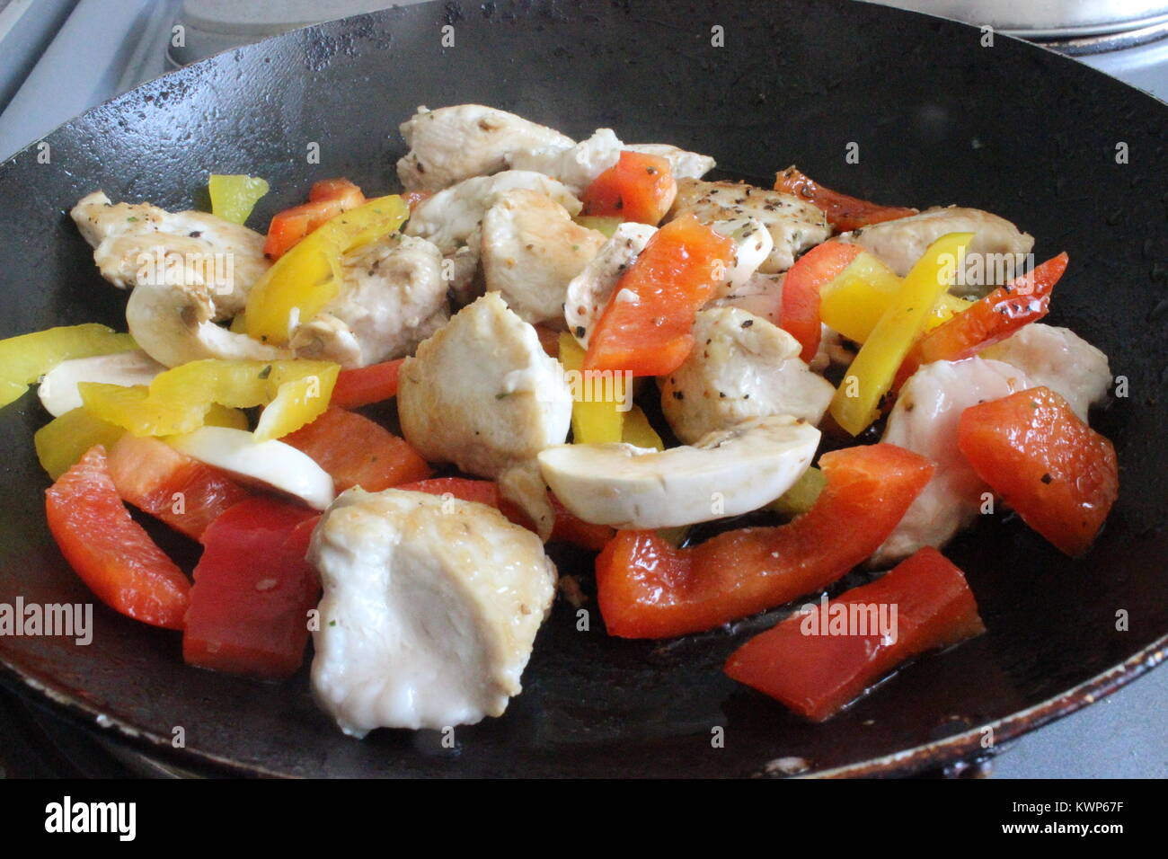 Healthy Meals In 10 Minutes! My Own Recipes Stock Photo - Alamy