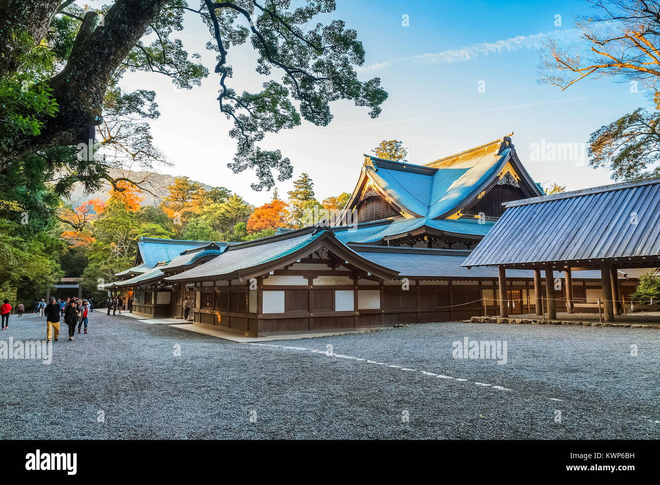 Ise Jingu Naiku(Ise Grand shrine - inner shrine) in Ise City, Mie ...
