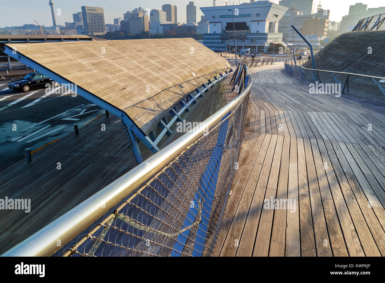 Osanbashi Pier - Yokohama International Passenger Terminal in Japan ...