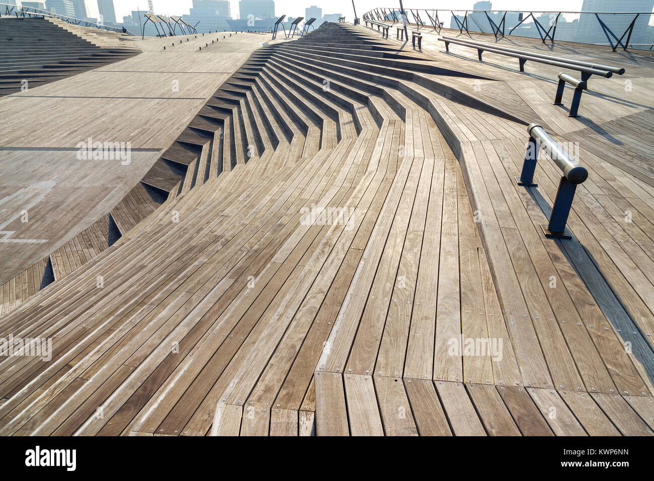 Osanbashi Pier - Yokohama International Passenger Terminal in Japan ...