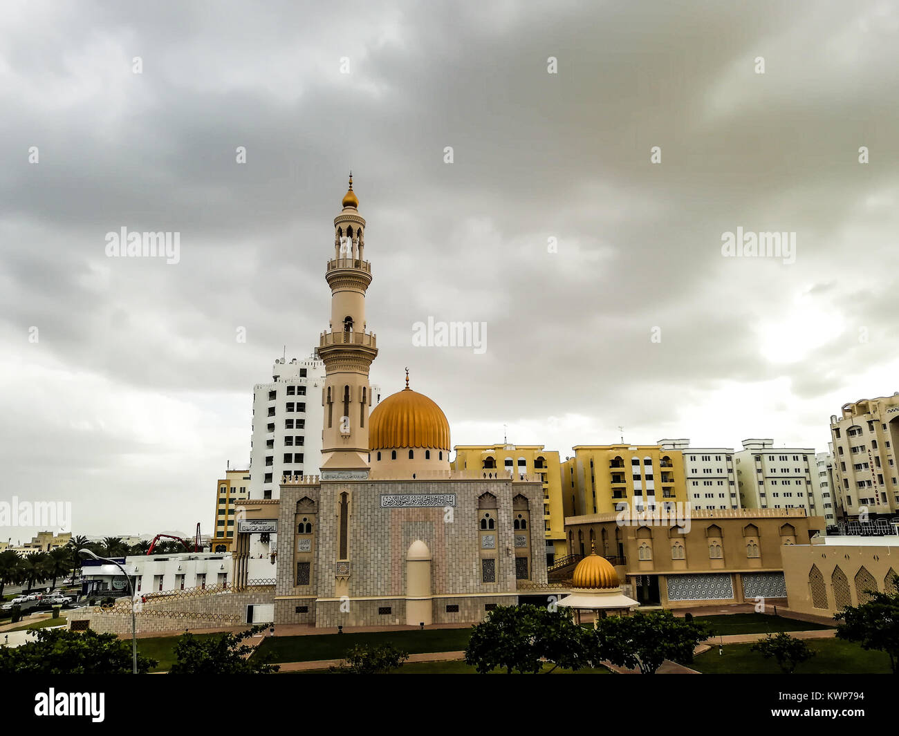 Zawawi mosque muscat oman hi-res stock photography and images - Alamy