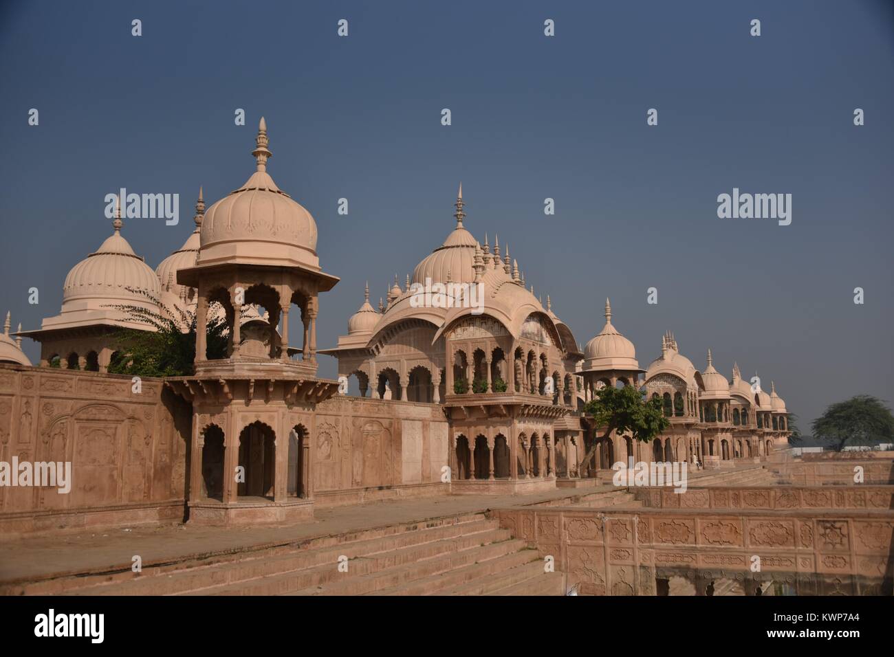 Kusum Sarovar, Vrindavan, Mathura, India Stock Photo - Alamy