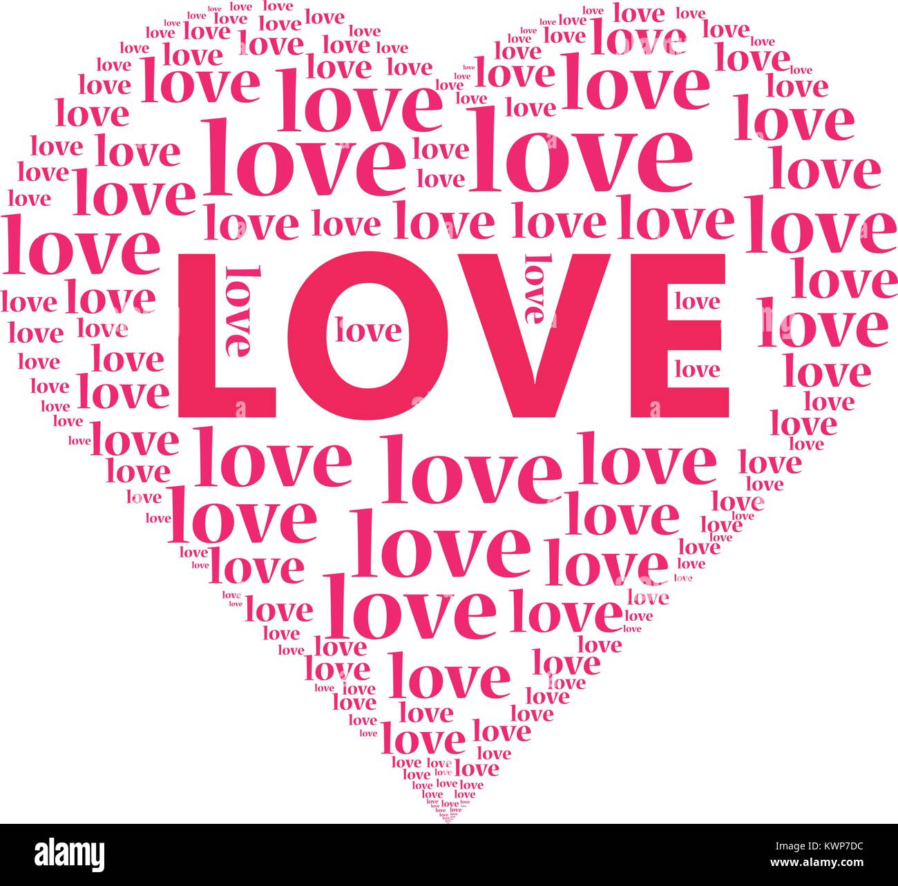 The illustration of a love heart Stock Vector Image & Art - Alamy