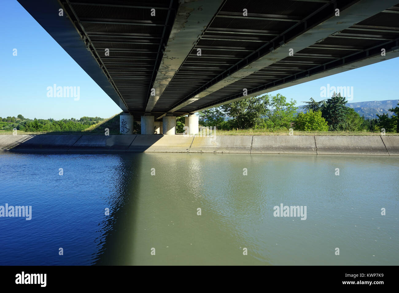 Under the railway bridge Stock Photo - Alamy