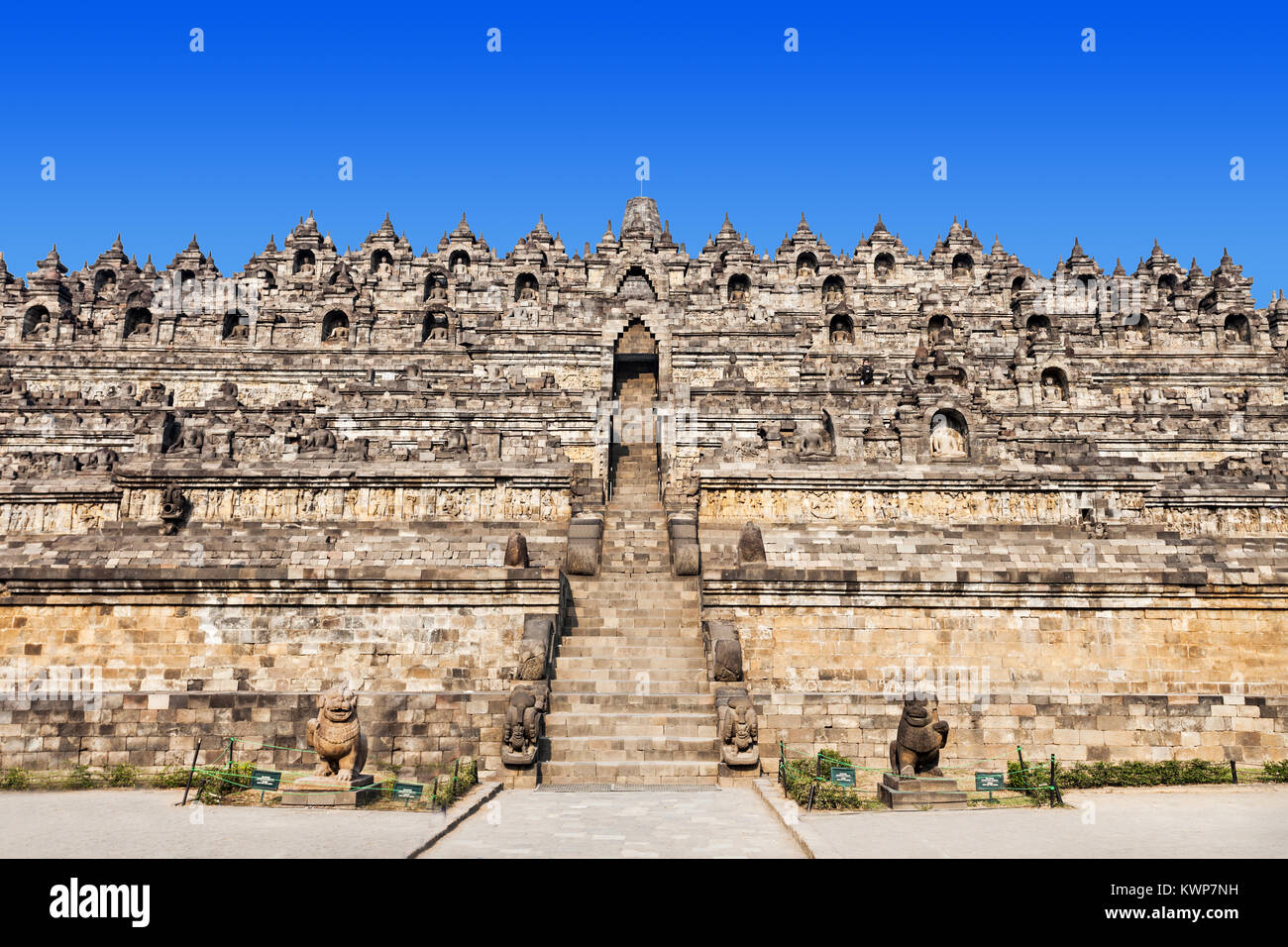 Borobudur is a 9th-century Mahayana Buddhist Temple in Magelang ...