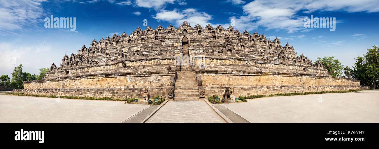Borobudur is a 9th-century Mahayana Buddhist Temple in Magelang ...