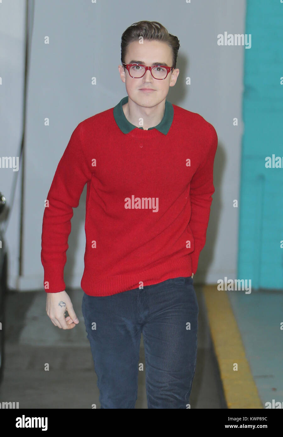 Tom Fletcher outside ITV Studios Featuring: Tom Fletcher Where: London ...