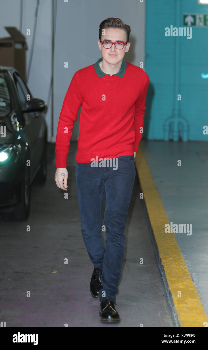 Tom Fletcher outside ITV Studios Featuring: Tom Fletcher Where: London ...