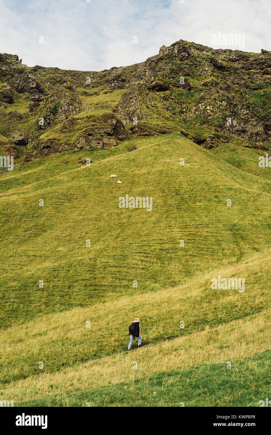 Beautiful scenery person hi-res stock photography and images - Alamy