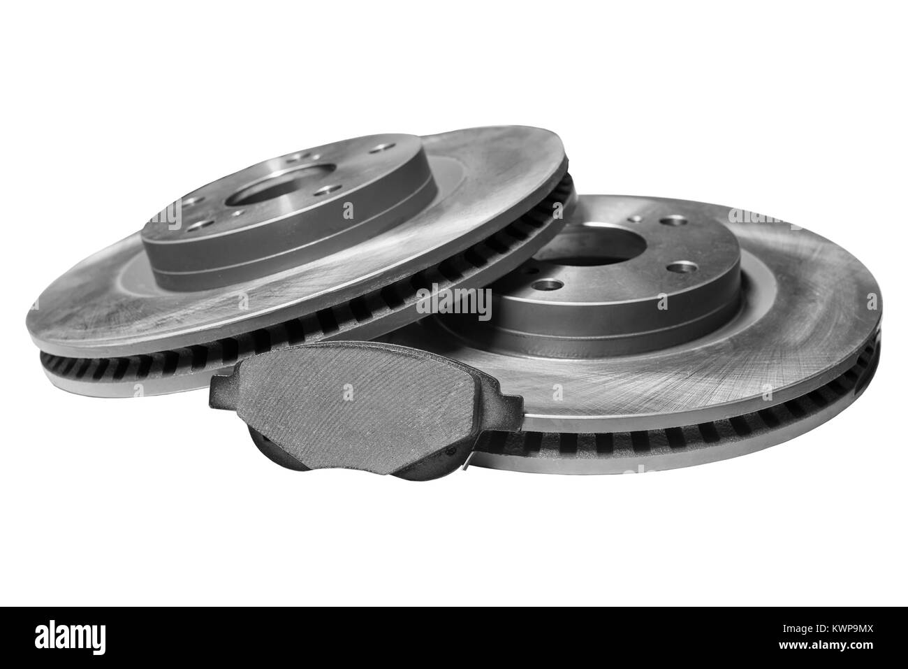 New metal brake discs Cut Out Stock Images & Pictures - Alamy