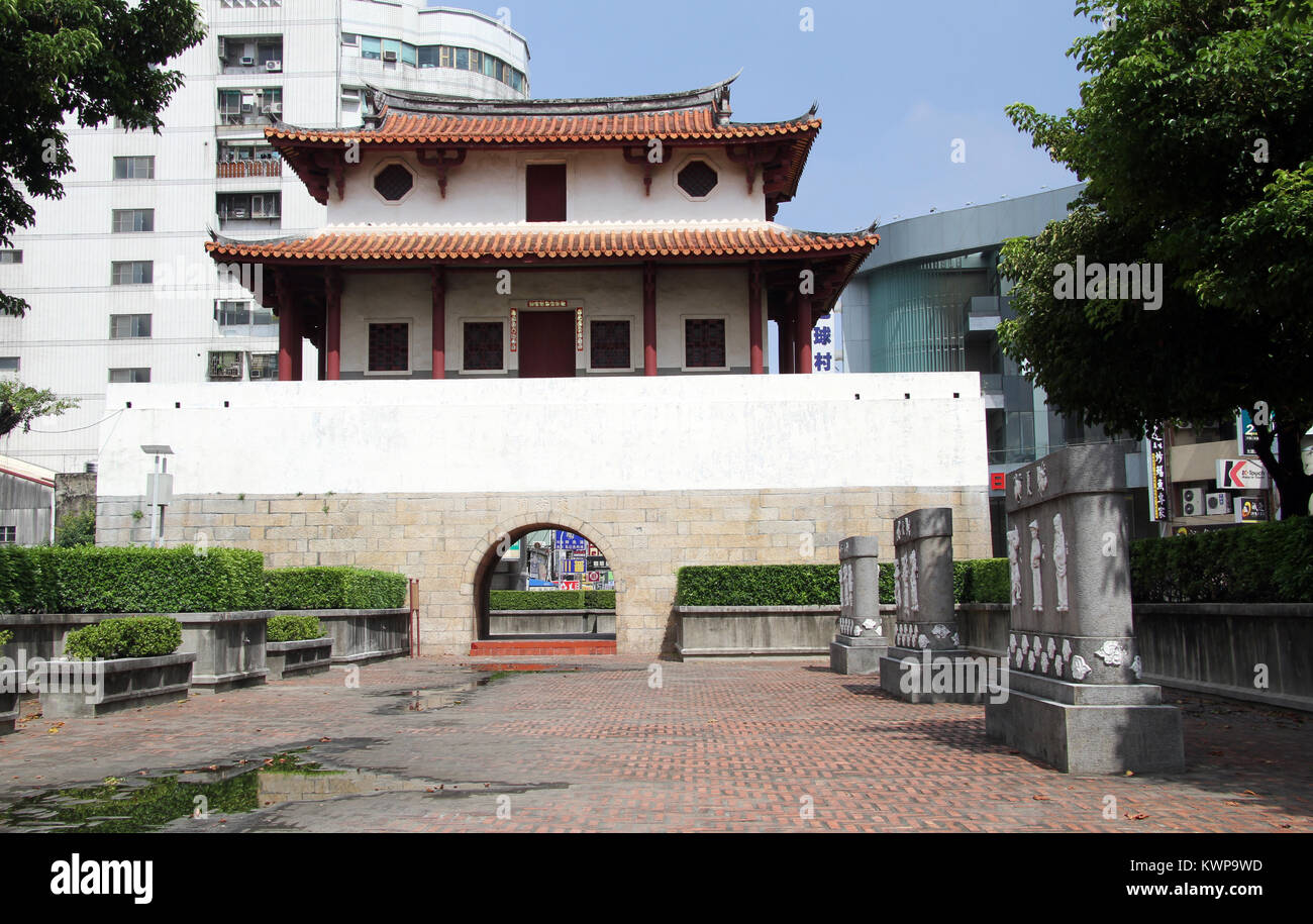 Eastern gate of old city wall in Tainan, Taiwan Stock Photo - Alamy