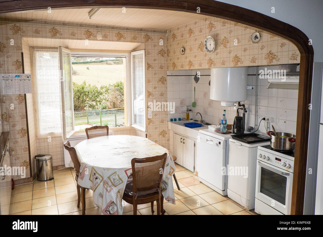 Typical french house interior hi-res stock photography and images - Alamy
