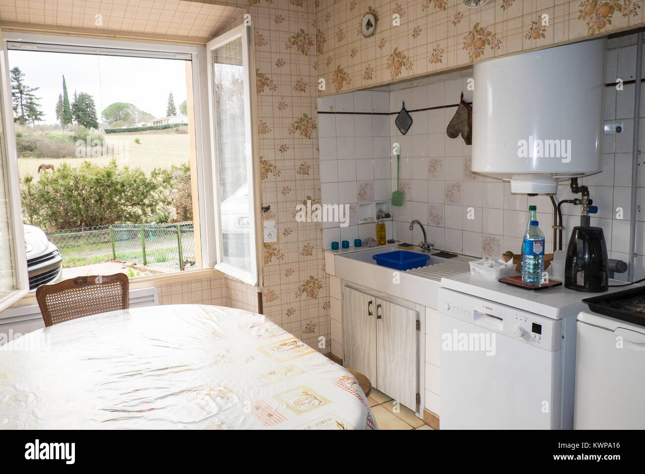 Typical french house interior hi-res stock photography and images - Alamy