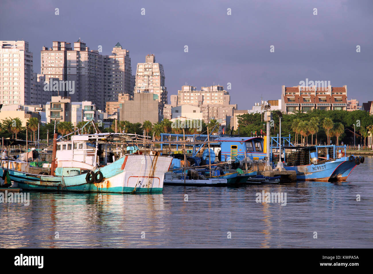 Tainan boats hi-res stock photography and images - Alamy