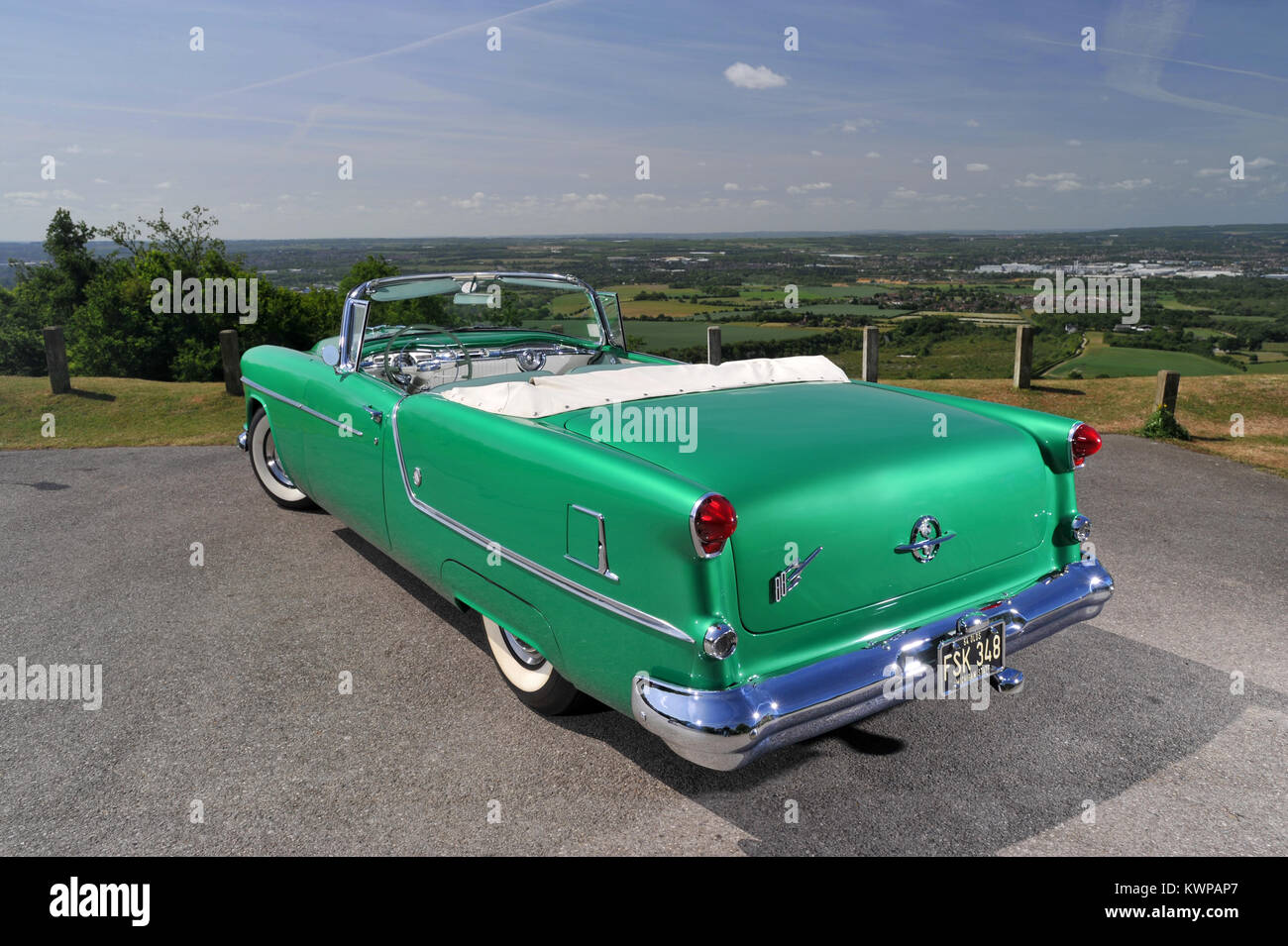 1954 Oldsmobile Rocket 88 convertible classic American car Stock Photo ...