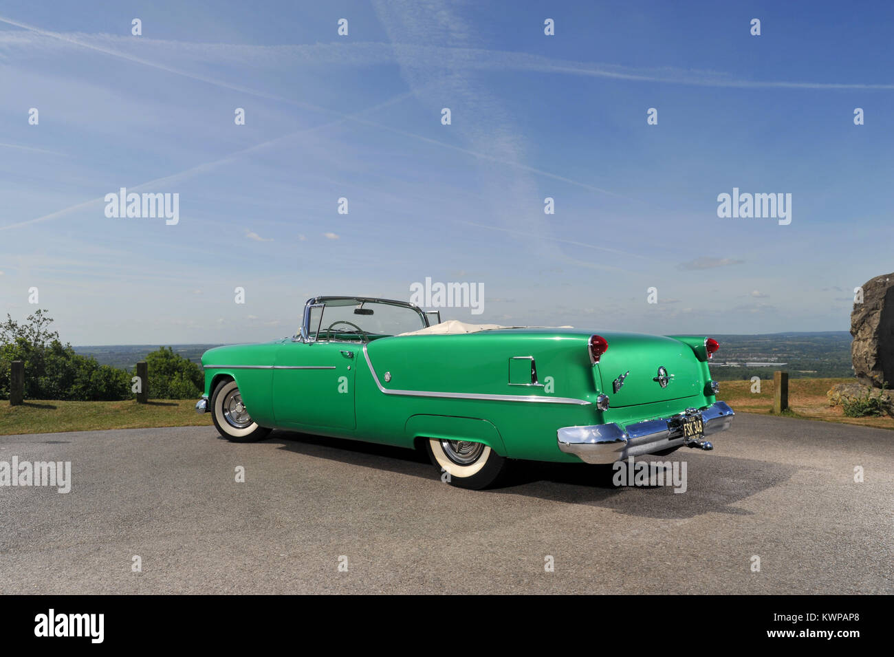 1954 Oldsmobile Rocket 88 convertible classic American car Stock Photo ...