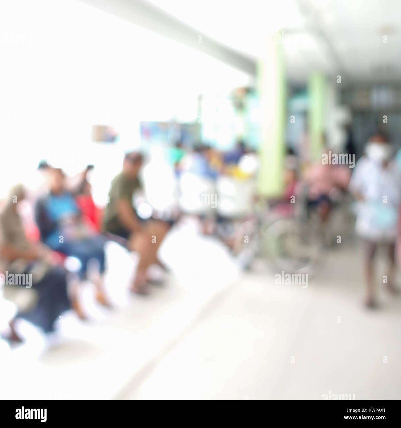 Waiting room doctor crowd hi-res stock photography and images - Alamy
