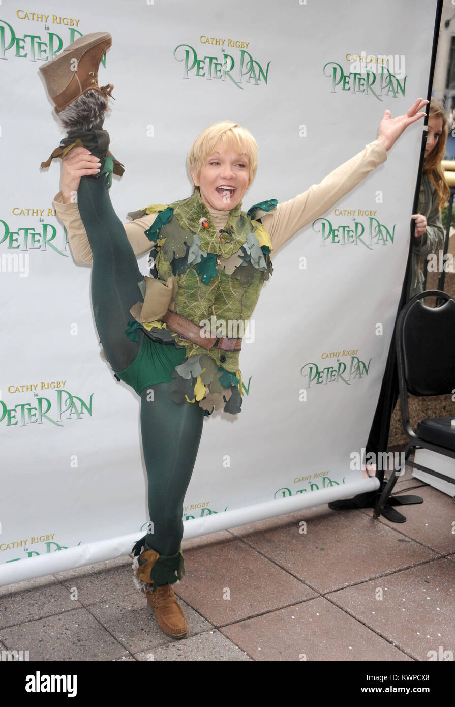 NEW YORK, NY - OCTOBER 24: Actress/former gymnast Cathy Rigby poses for ...