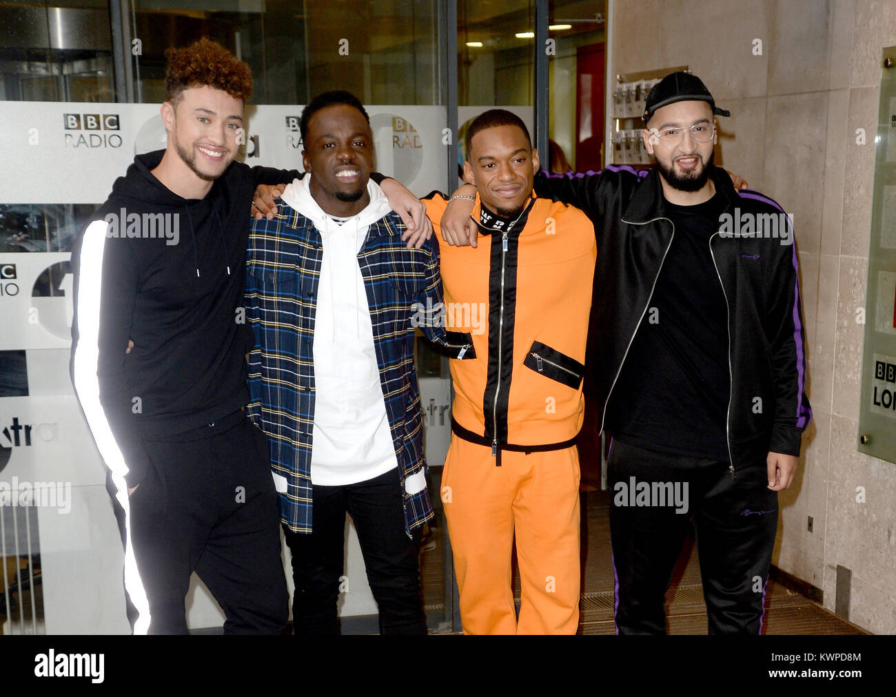 X Factor Winners Rak- Su at BBC Radio 1 Featuring: Rak Su Where: London ...