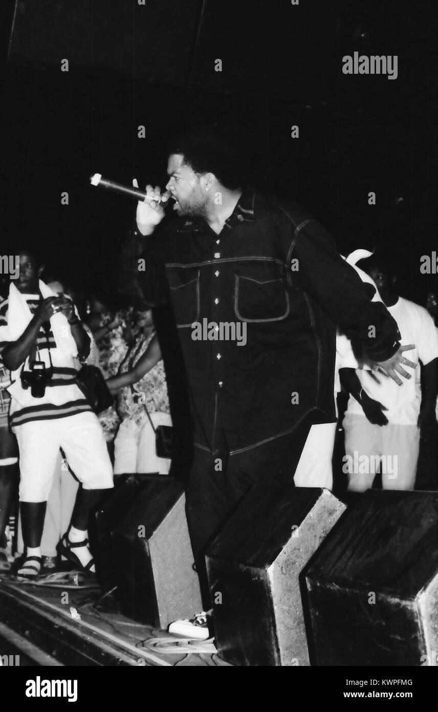 Ice cube concert Black and White Stock Photos & Images - Alamy